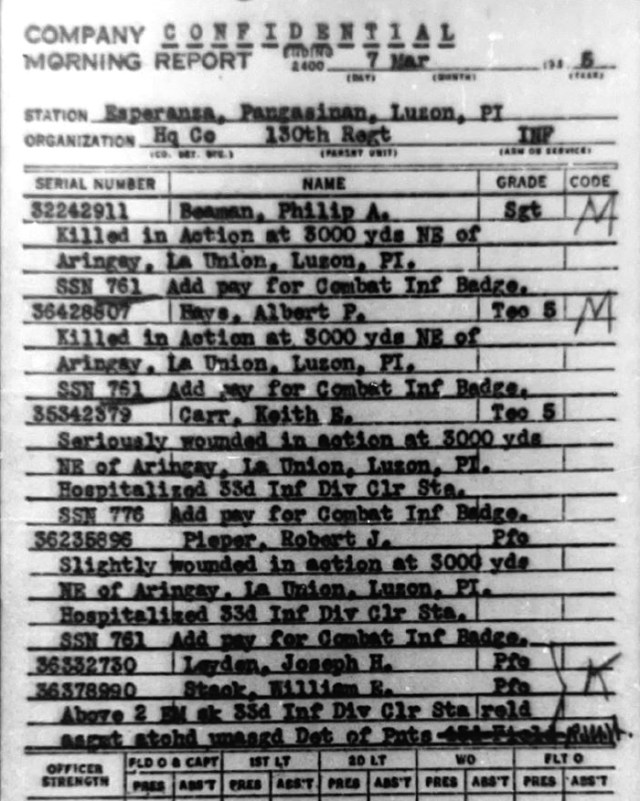 Sergeant Philip A. Beaman (1920–1945) – Delaware's World War II Fallen