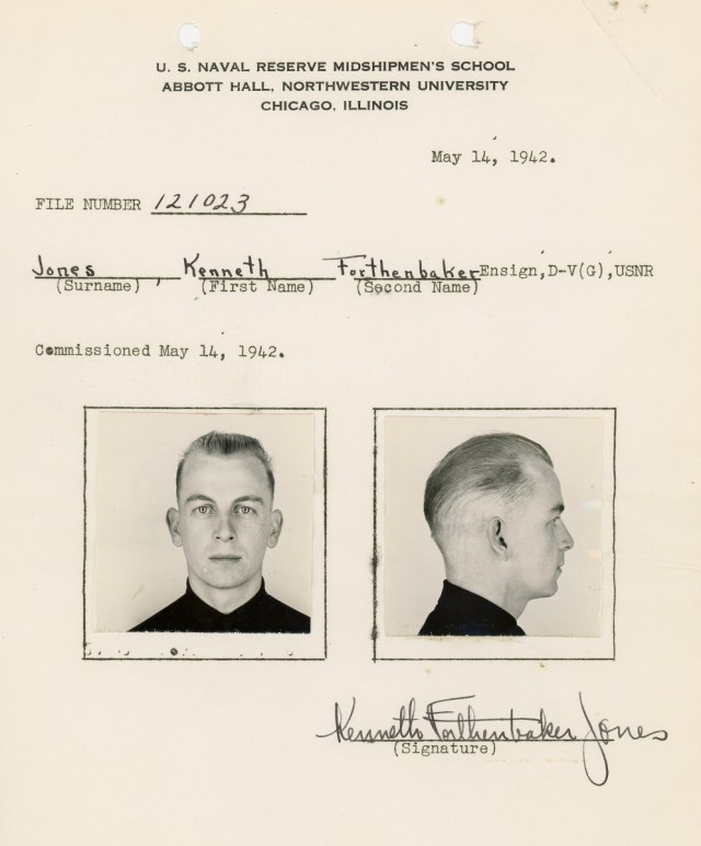 Ensign Kenneth F. Jones (1916–1942) – Delaware's World War II Fallen
