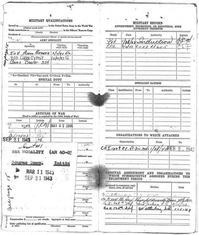 Private 1st Class Nathan Balick (1919–1944) – Delaware's World War II ...
